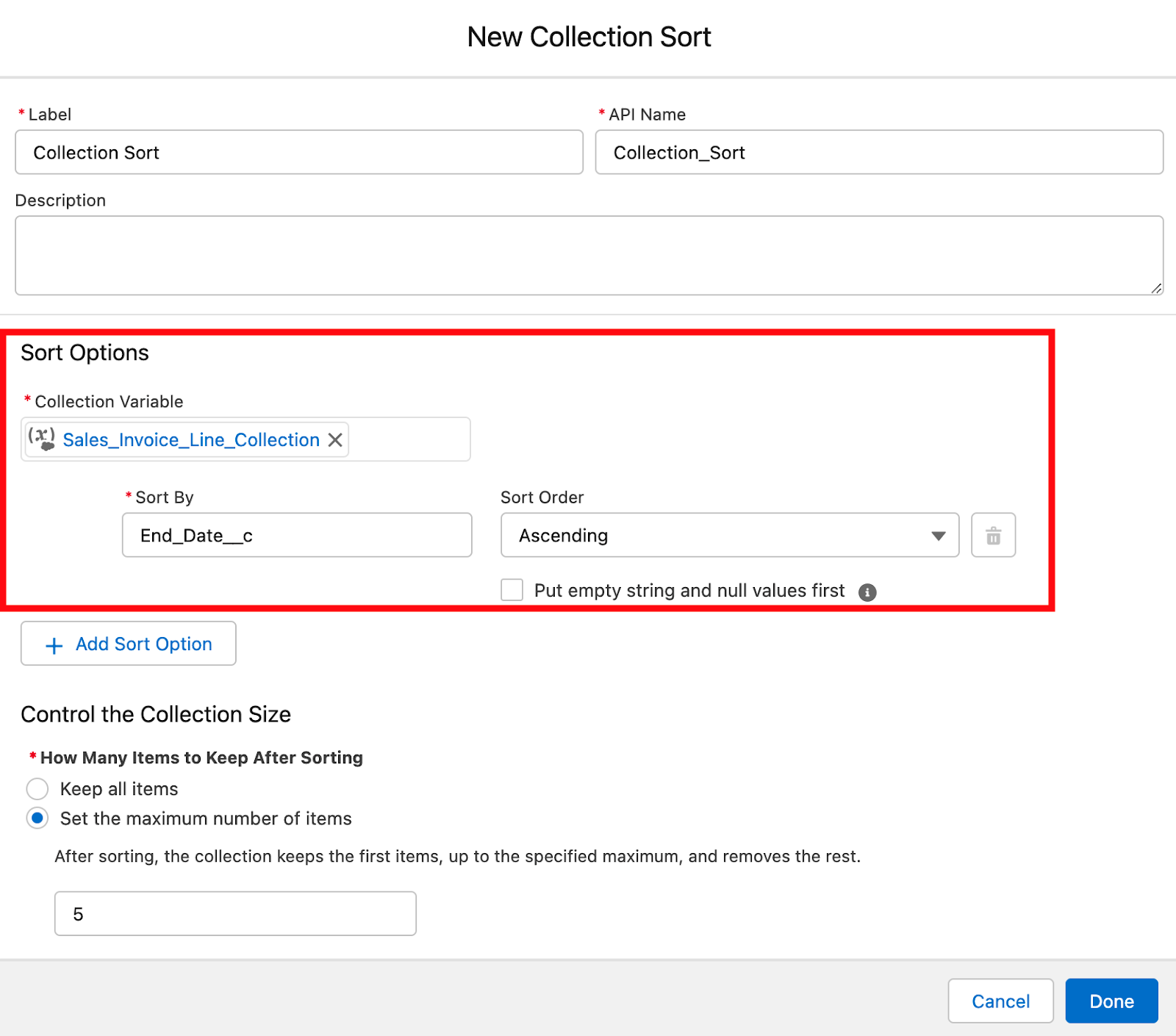 Salesforce Flow Basics: Loop, Collection Sort, and Collection Filters