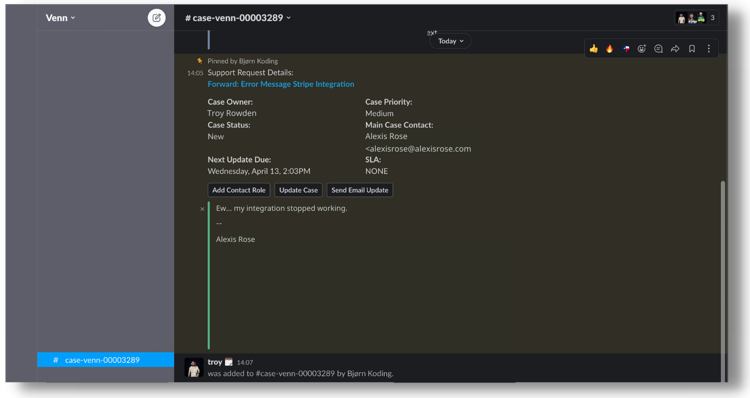 Using Slack Workflows to Manage Customer Support Requests