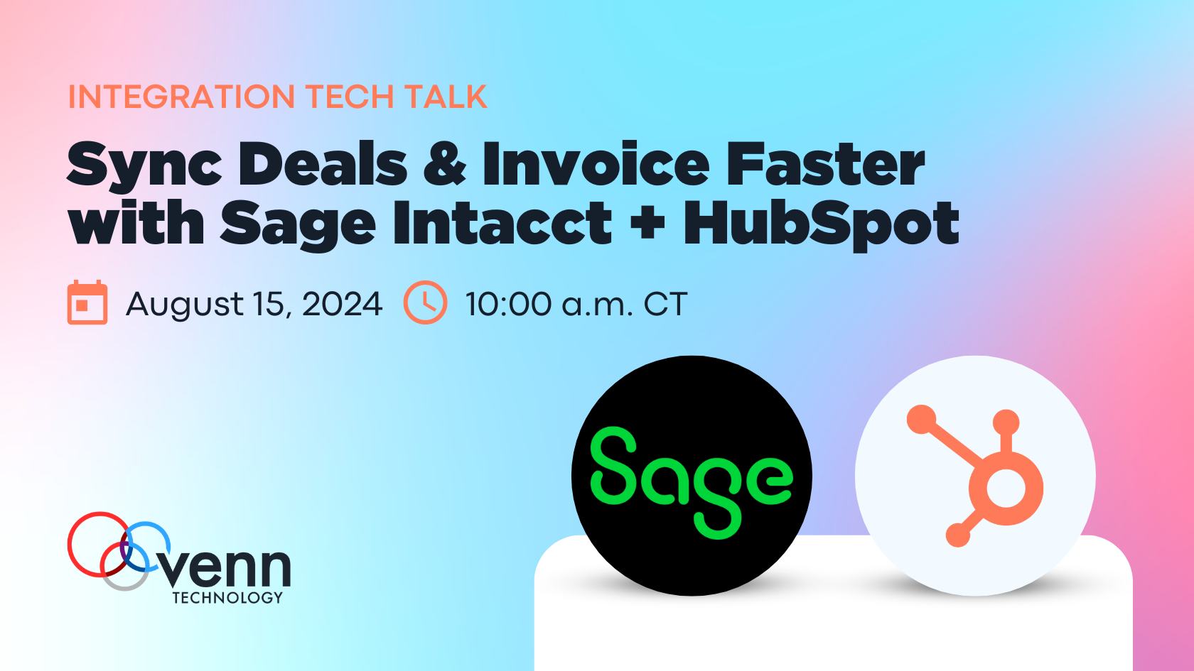 Tech Talk: Sync Deals & Invoice Faster with Sage Intacct + HubSpot
